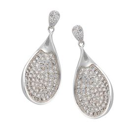 Orphelia Damen-Ohrh&auml;nger aus 925er Sterlingsilber &ndash; Silber ZO-5937