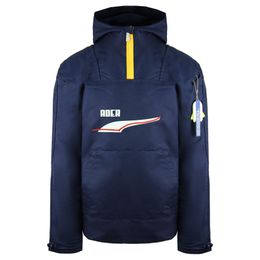 Puma X -Aderfehler Langh&uuml;lle mit Kapuze -Marine -Herren Windbrecher 595535 06
