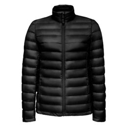 SOLS Wilson Lightweight Padded Jacket f&uuml;r Damen/Damen (Schwarz)