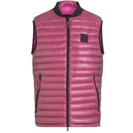 Chaleco de Belstaff Airframe Farbe Rosa Neon brillante mit Cierre