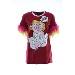 Dolce & Gabbana Dolce & Gabbana Damen Feder-T-Shirt