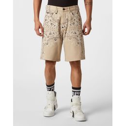 Philipp Plein Shorts Paisley