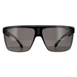 Carrera Shield Unisex Schwarz Kristall Grau Polarisierte Sonnenbrille