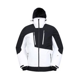 Mountain Warehouse - "Supernova" Skijacke Wasserfest f&uuml;r Herren (Blau/Naturwei&szlig;)
