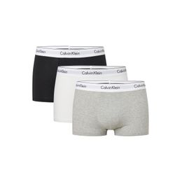 Calvin Klein 3er-Pack Herren Modern Cotton Stretch Trunk