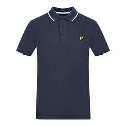 Lyle & Scott Lyle & Scott Marineblaues Andrew-Polohemd