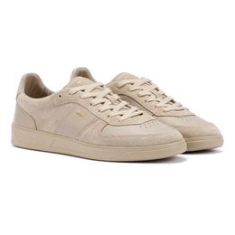 BOSS Brandon Veloursleder Herren Beige Sneaker