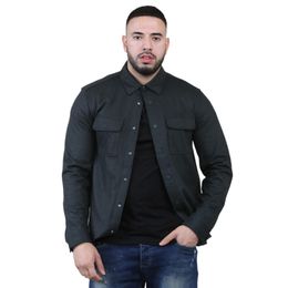 Autograph Herren Wollmischung Overshirt in Schwarz