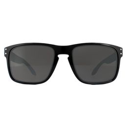 Oakley Rectangle Unisex poliert schwarz Prizm schwarz Sonnenbrille