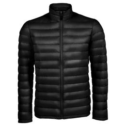 SOLS Mens Wilson Lightweight Padded Jacket (Schwarz)