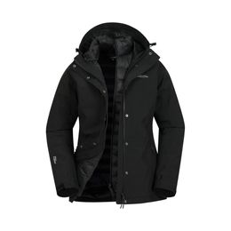 Mountain Warehouse - "Alaskan" Steppjacke f&uuml;r Damen (Schwarz)
