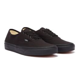 Vans Authentic Unisex True Schwarz Segeltuch Skatetrainer