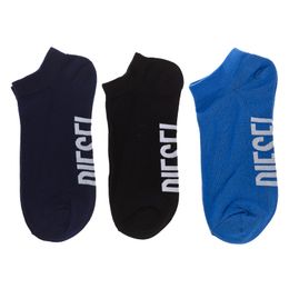 Diesel Pack-3 Kn&ouml;chelsocken aus Baumwolle f&uuml;r M&auml;nner 00SI8H-0LDAZ