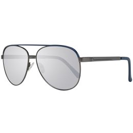 Guess Sonnenbrille GF0172 08C Gunmetal Grau Verspiegelt