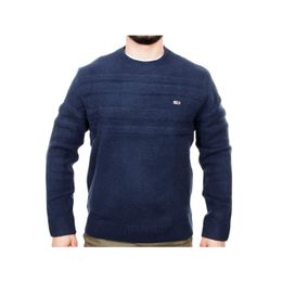 Pull Tommy Jeans Herren Soft Kabel-Flagge