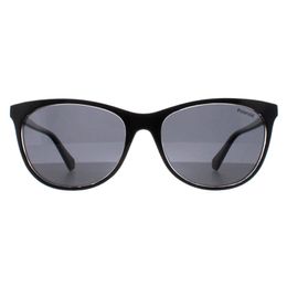 Polaroid Cat Eye Damen Schwarz Kristall Grau Polarisiert PLD 4161/S