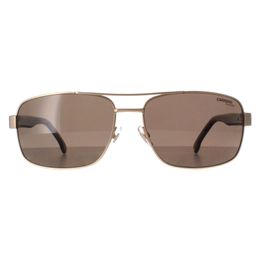 Carrera Carrera 8063/S 0OZ SP gold mit havanna bronze polarisierte Sonnenbrille