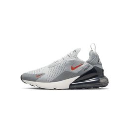 Nike Air Max 270 Turnschuhe, Grau Nebel / Team Orange Segel
