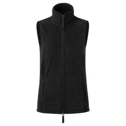 Premier Womens/Ladies Artisan Fleece-Weste (Schwarz)