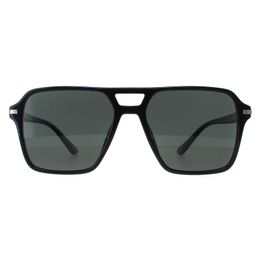 Prada Aviator Herren Schwarz Gr&uuml;n Polarisiert PR20YS