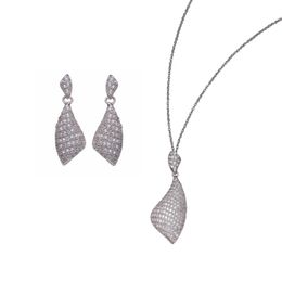 Orphelia Damen 925 Sterling Silber Set: Kettenanh&auml;nger + Ohrringe - Silber SET-5884