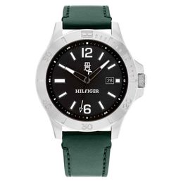 Tommy Hilfiger Ryan Herren Armbanduhr Gr&uuml;n 1710531