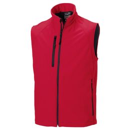 Russel Athletic Russell - &Auml;rmellose Softshell-Jacke - Herren (Rot)