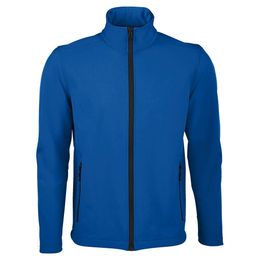 SOLS Herren Race Full Zip Wasserabweisende Softshell Jacke (K&ouml;nigsblau)