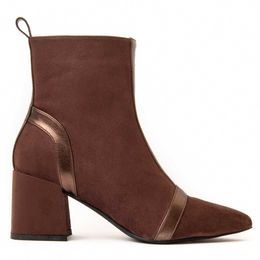 Montevita Stiefelette Mit Absatz Cella In Braun