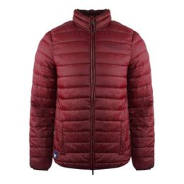 Aquascutum London Logo Bordeaux Rot Aktive Jacke