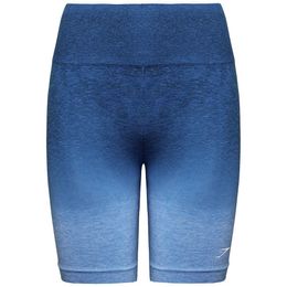 Gymshark adaptieren Ombre nahtlose Frauenblaue Shorts