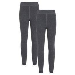 Mountain Warehouse - Thermo-Leggings 2er-Pack f&uuml;r Damen (Holzkohle)