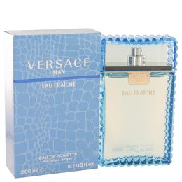 Versace Man Eau Fra&icirc;che Eau de Toilette Spray (Blau) von Versace 200 ml