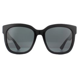 Gucci Sonnenbrille GG0034S 001 Schwarz Grau