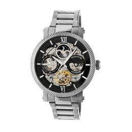 Heritor Automatik-Armbanduhr mit skelettiertem Zifferblatt Aries