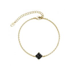 Calle-Armband - Gold und Schwarz