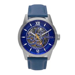Heritor Automatik Jonas Lederarmband Skelettuhr