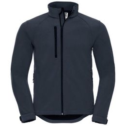 Russel Athletic Russell Mens Water Resistant & Windproof Softshell Jacket (French Navy)