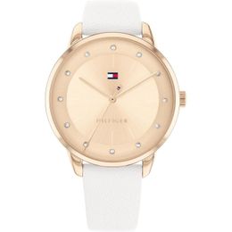 Tommy Hilfiger Paige Wei&szlig; Damen Armbanduhr 1782543