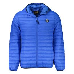 Cavalli Class Unifarbene Steppjacke in Blau