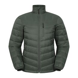 Mountain Warehouse Herren Trail Extreme Daunenjacke (Dunkelkhaki)