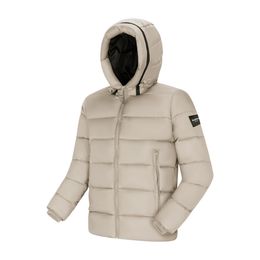 Herren Wintermantel von der Marke Ballin Est. 2013. Die Jacke ist aus hochwertigem Polyester gefertigt und hat eine normale Passform. Die Jacke verf&uuml;gt &uuml;ber einen Auf- und Abw&auml;rts-Rei&szlig;verschluss, einfach f&uuml;r Fahrrad, Moped oder Roller. Marke: Ballin Est. 2013Modellname: Jacke GiorgioKategorie: HerrenjackeMaterialien: PolyesterFarbe: taupe beige