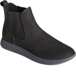 Sperry Coastal PW Chelsea Black Womens Stiefel