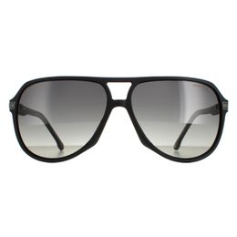 Carrera Aviator Unisex Matt Schwarz Grau Gradient Polarisiert 1045/S