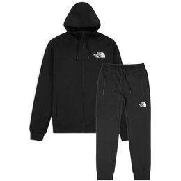The North Face Mens Himalayan Zip Up Trainingsanzug in schwarz