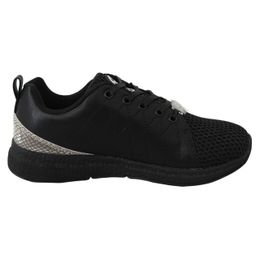 Plein Sport Femme Polyester Noir Runner Gisella Sneakers Chaussures