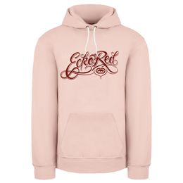 Ecko Unltd. Langer Pullover hellrosa Damen Scarlett Hoodie EFM04804 Pulver rosa