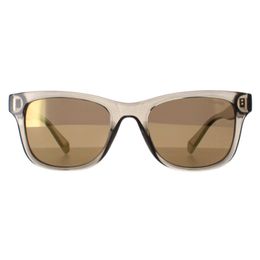Polaroid PLD 6206/S 10A LM beige grau gold Spiegel polarisierte Sonnenbrille
