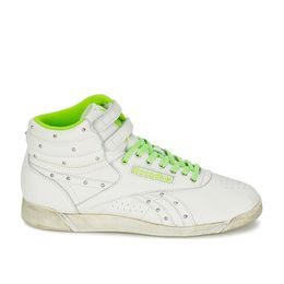 Reebok Freestyle Hi Vintage Womens White Trainer
