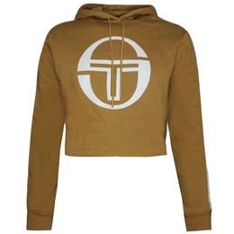Sergio Tacchini Goran Hoodie Womens Cropped Sweatshirt Camel Jumper 38072 499